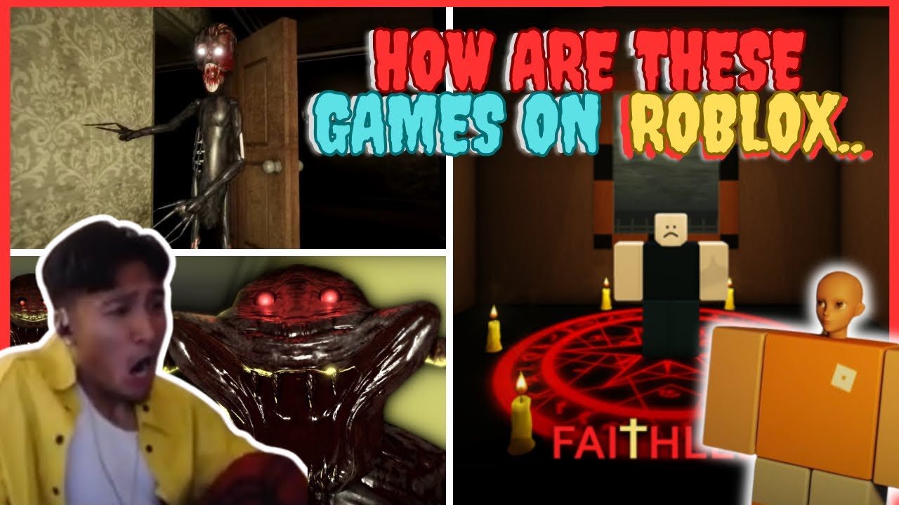 3 Roblox Scary Games THAT WERE TOO TERRIFYING.. (Funny Moments) - YouTube