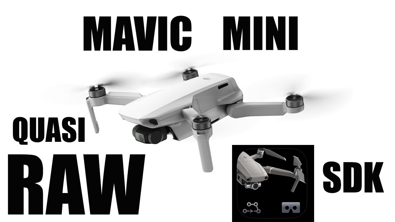 Foto e video RAW su MAVIC MINI | Con questa APP è quasi POSSIBILE ...