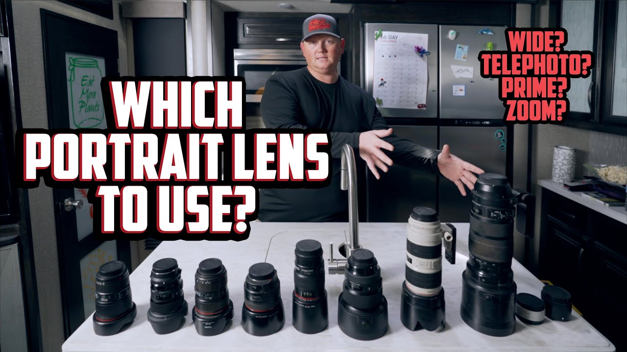 How to choose a portrait lens! With examples. - YouTube