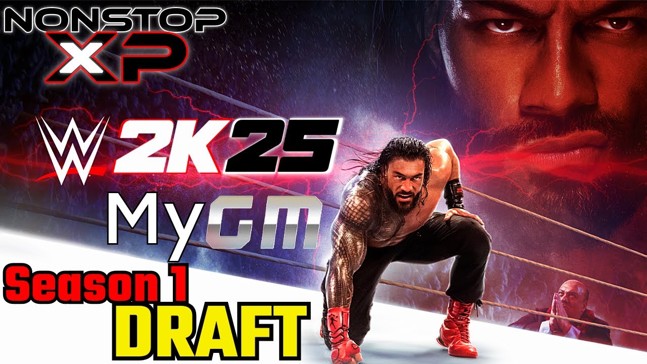 WWE 2K25 Gameplay | MyGM Mode | Season 1 - Draft Day - YouTube