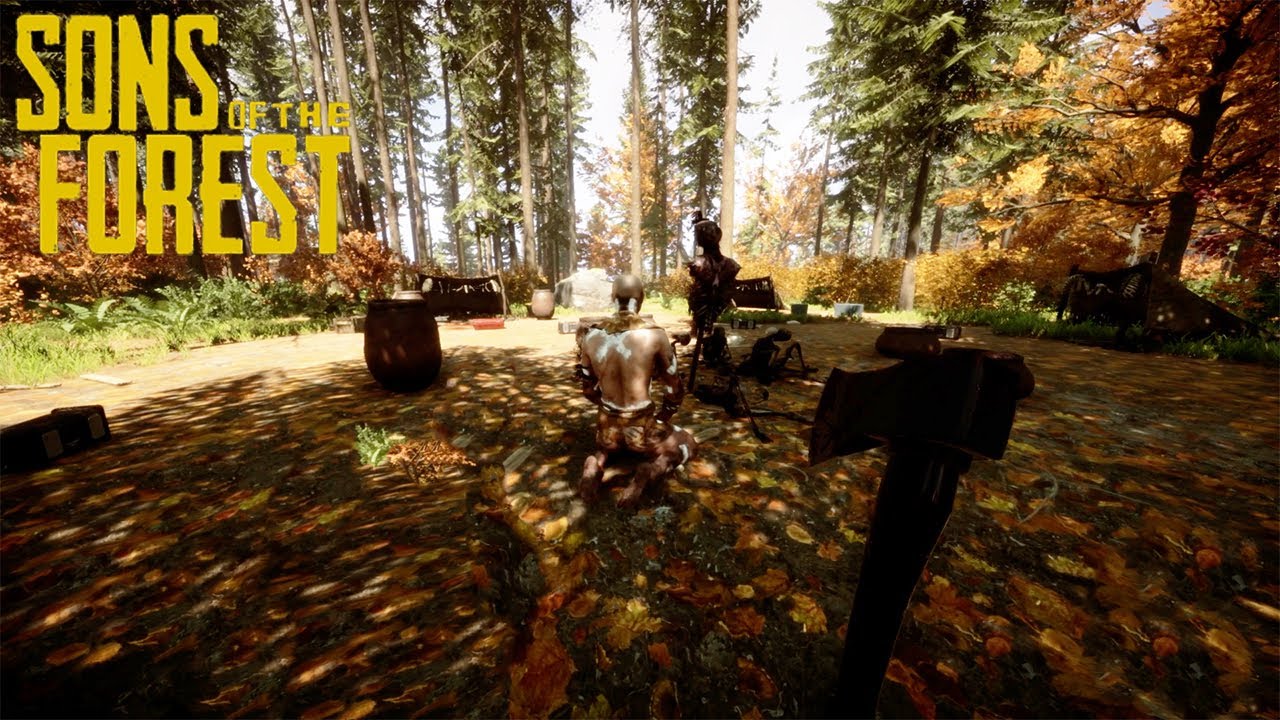 Stealthing A Cannibal Camp! (Sons Of The Forest) - YouTube