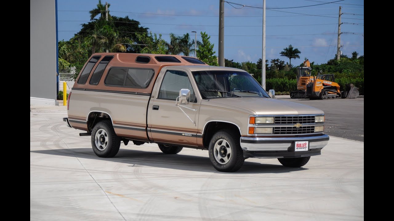 1990 Chevrolet Silverado 1500, Original Owner & 54k Miles Since New ...