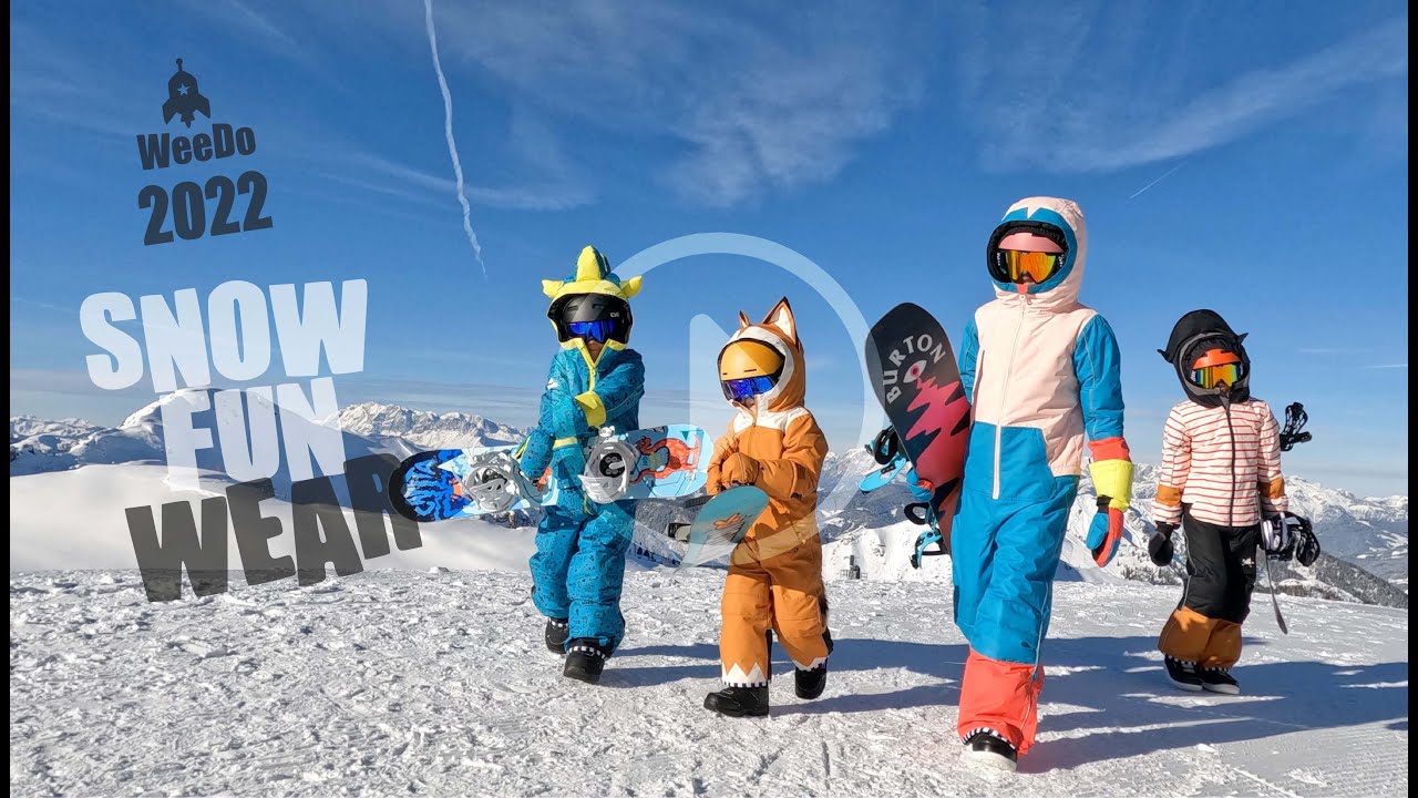 WeeDo Snow funwear 22 - YouTube