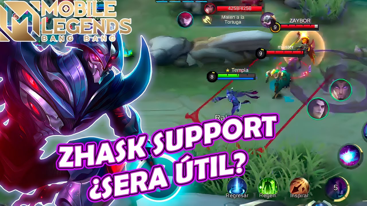 Zhask Support Al Borde Del Report 😂 | MOBILE LEGENDS ESPAÑOL - YouTube
