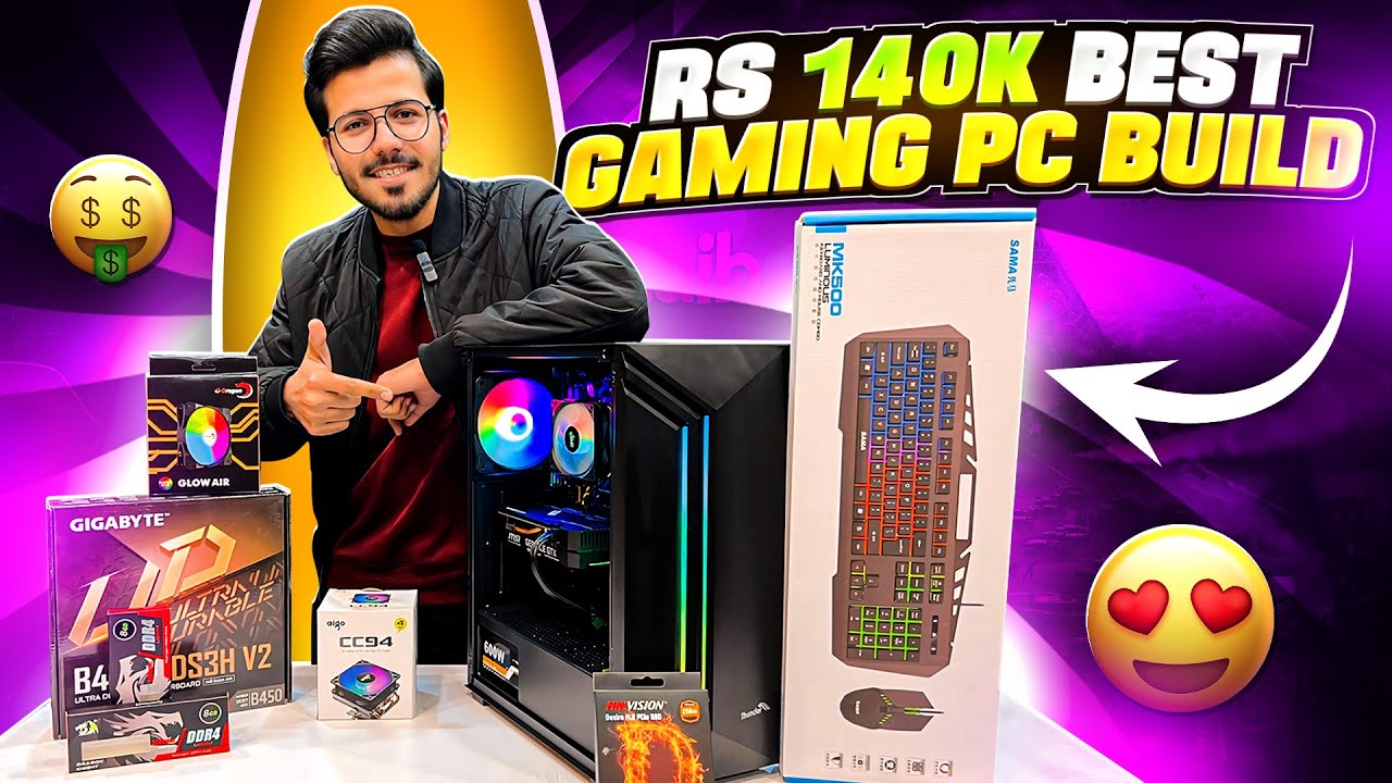 Rs 140K Best Gaming PC Build in Pakistan | 140K Gaming PC Build | PC build under 140K in ...
