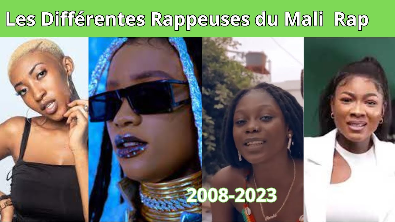 LES DIFFÉRENTES RAPPEUSES DU MALI RAP - YouTube