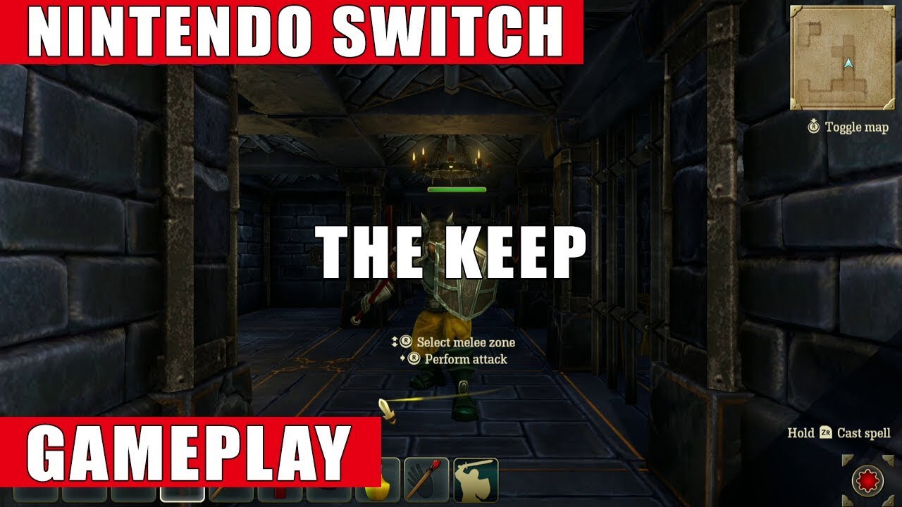 The Keep Nintendo Switch Gameplay - YouTube