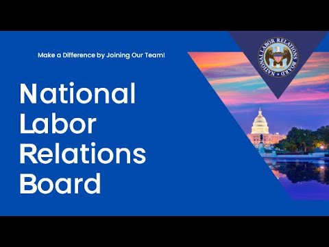 NLRB - Who We Are - YouTube