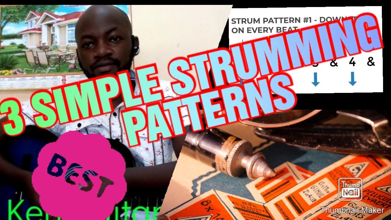 3 SIMPLE STRUMMING PATTERNS FOR BEGINNERS[HOW TO STRUM AS A BEGINNER ...