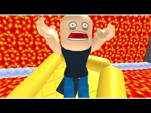 Roblox:Build A Raft And Sail Down A Lava Waterfall (Part 2) - YouTube