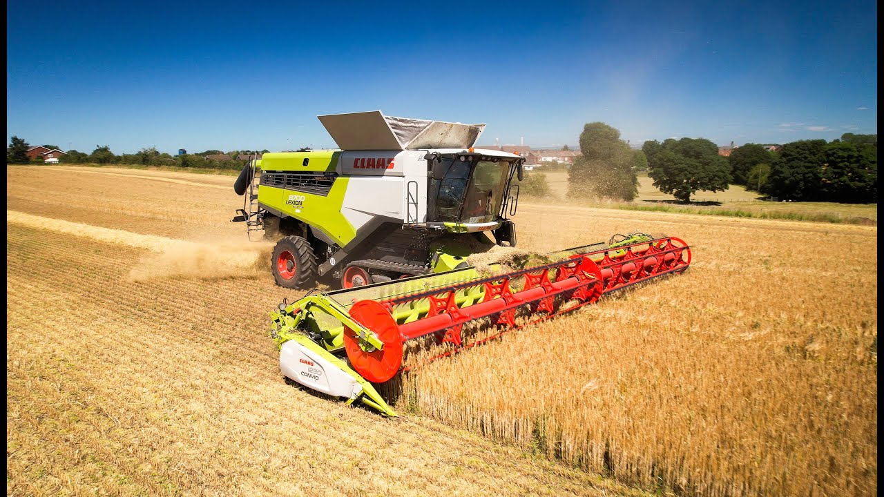 Olly Blogs - Claas Lexion 8700TT (4k) - YouTube