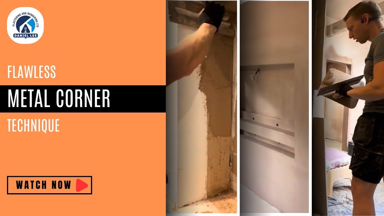 Plastering and the best way to fix metal corner beads to any surface ...