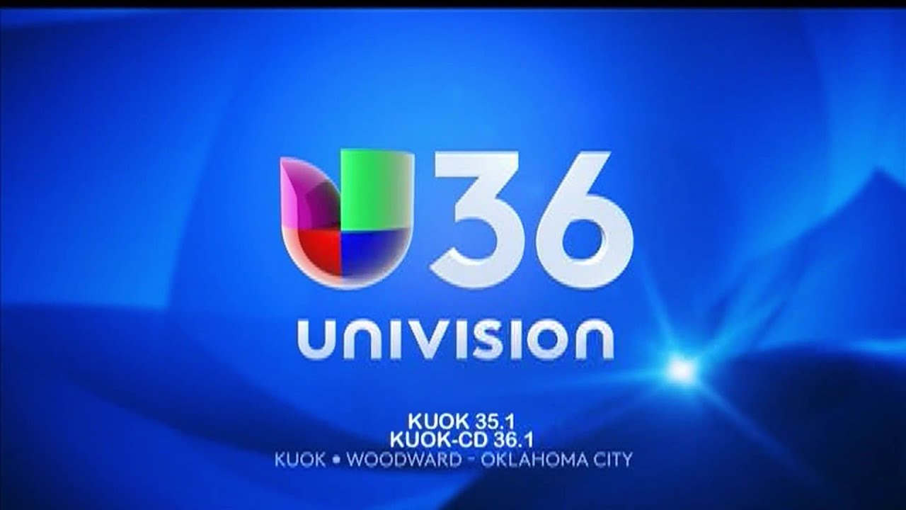 KUOK-CD Univision 36 Oklahoma City Station ID w/ Univision Tulsa ...