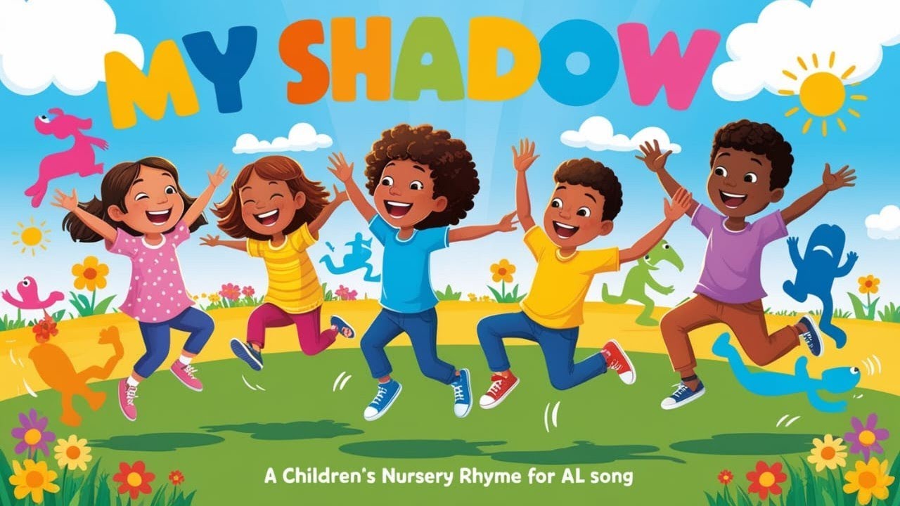 "🌟 My Shadow Song: Fun Nursery Rhymes for Kids to Sing & Dance! 🎶 ...