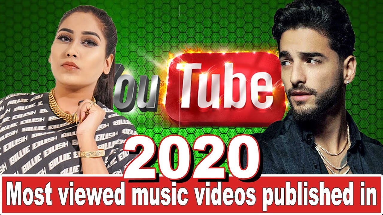 Most viewed music videos published in 2020 (December 2021 №149) - YouTube