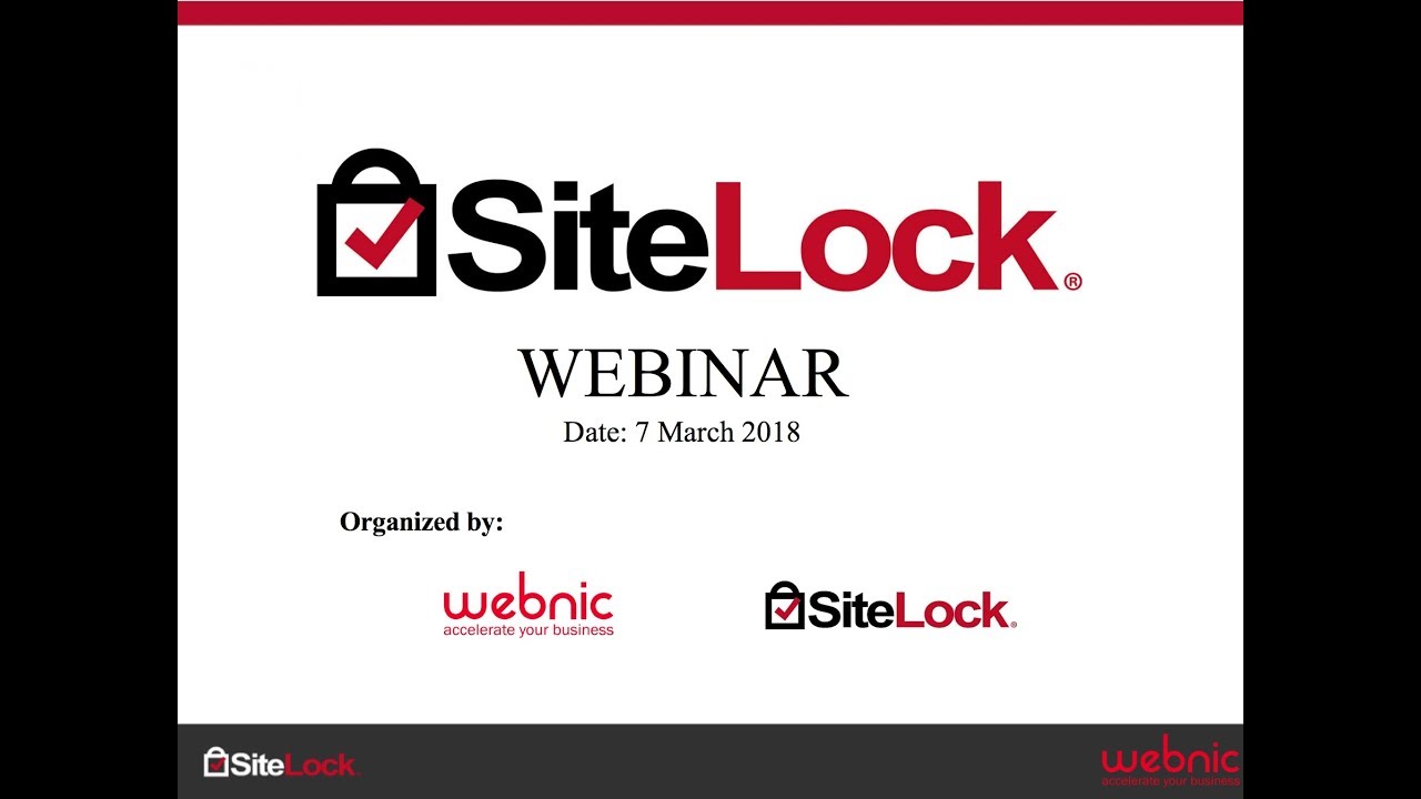 [WebNIC] How to Guide: Purchasing and Setting Up SiteLock (Complete Training) - YouTube