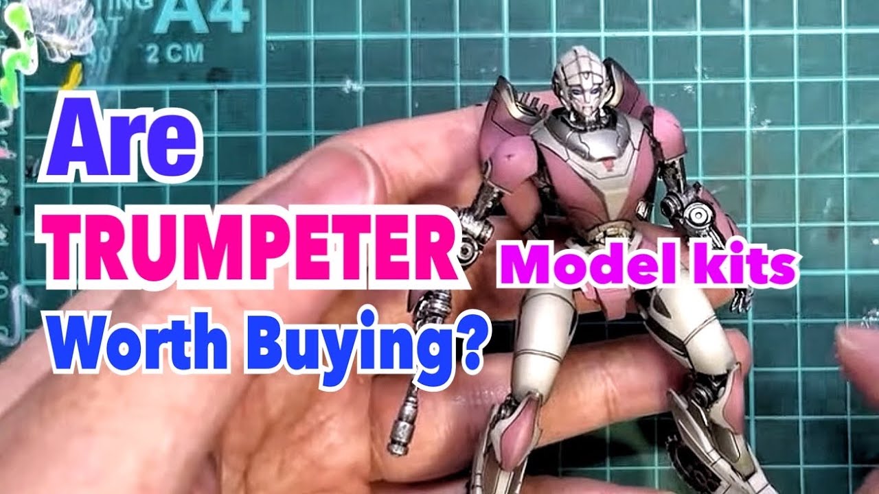 Transformers Trumpeter model kits, are they worth buying? - YouTube