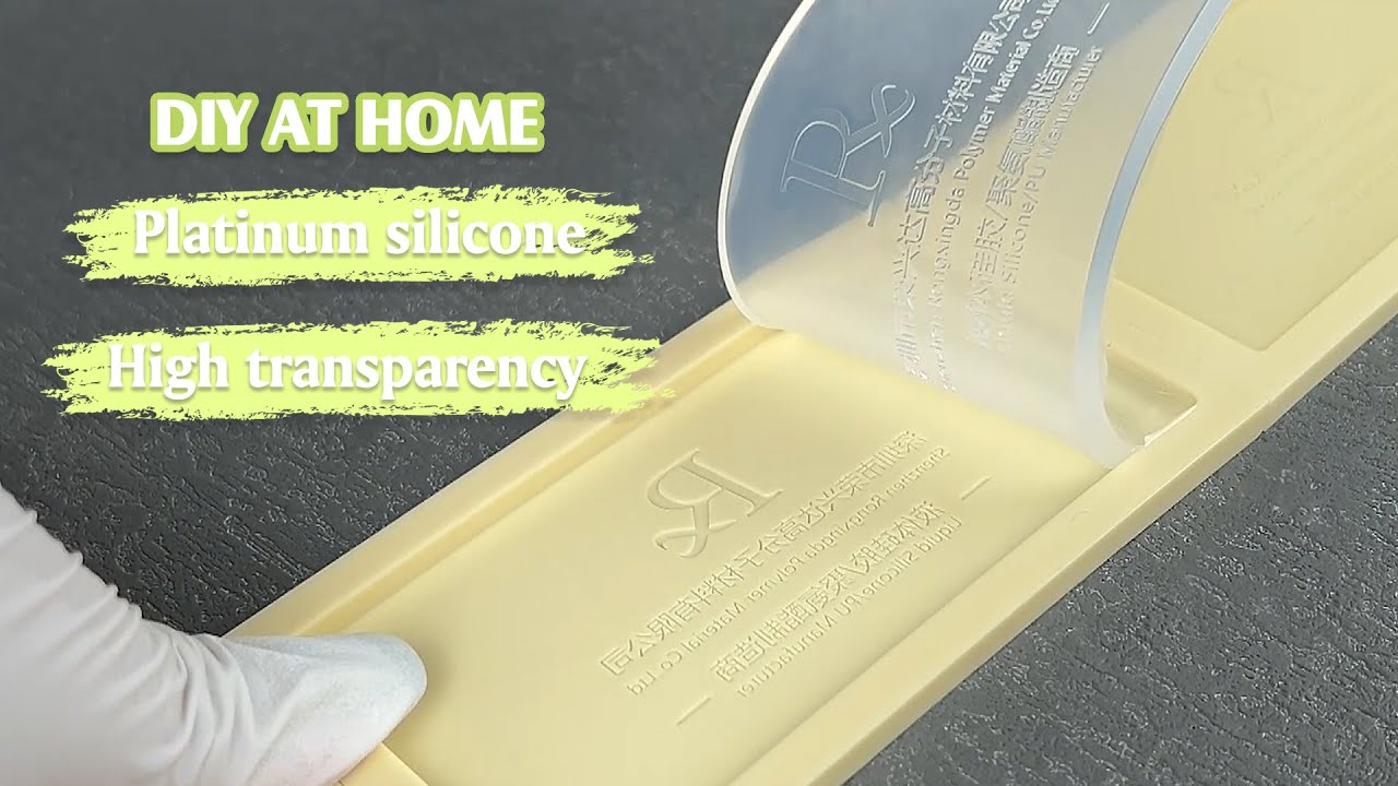Silicone rubber: High transparency and visibility - YouTube
