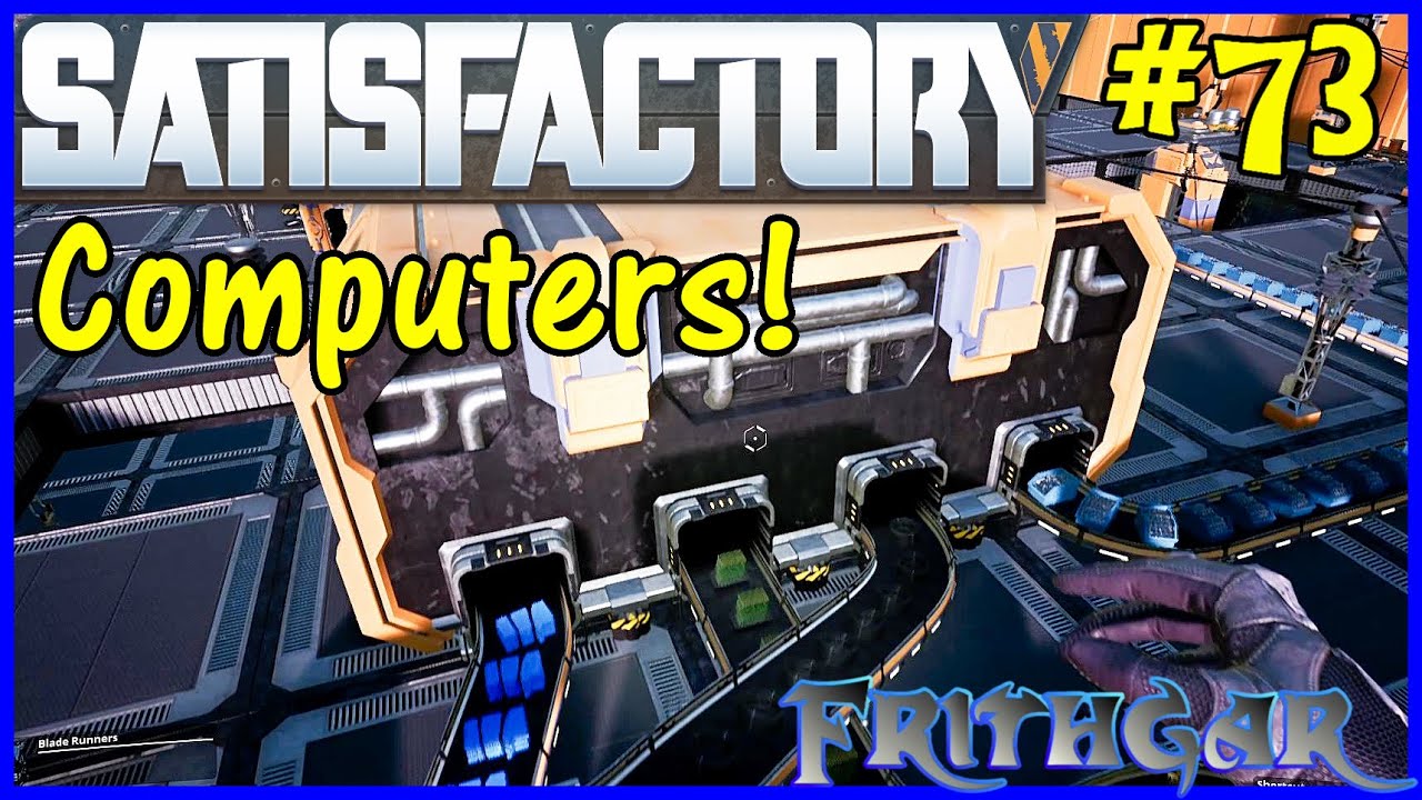 Let's Play Satisfactory #73: Manufacturing Computers! - YouTube