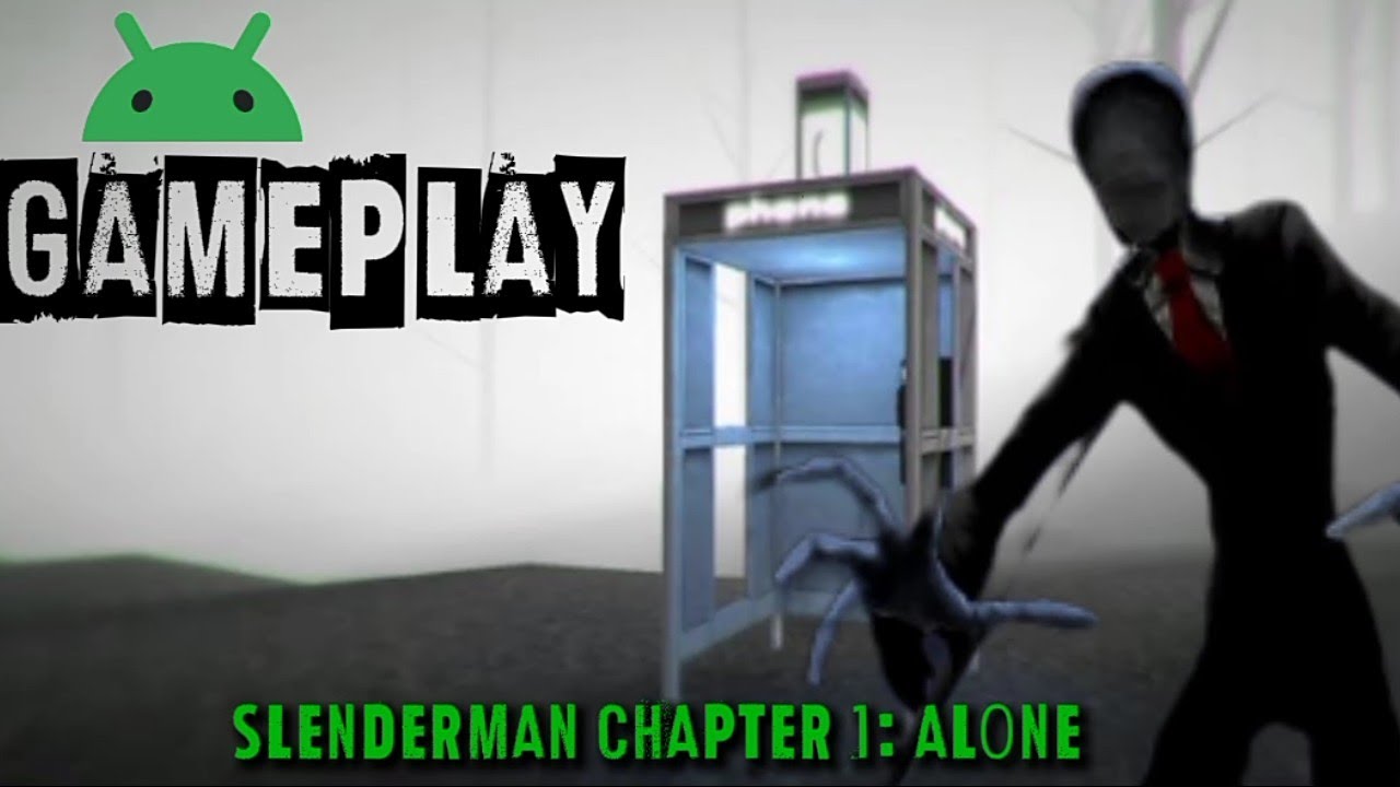 [Gameplay PT-BR] - Slenderman Chapter 1: Alone (Android) - YouTube