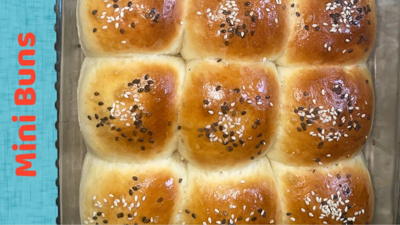 Mini Buns | Sliders 🍔 | Soft and Delicious 🤤 - YouTube
