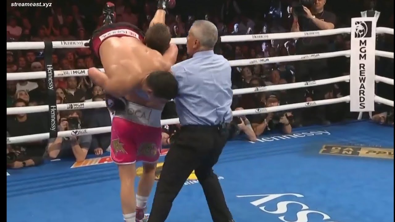 CANELO ALVAREZ LOSES!!!! DMITRY BIVOL BEATS CANELO WATCH PARTY FULL ...