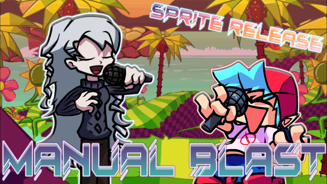 [⚠️FLASHING LIGHTS⚠️] Manual Blast but I sing it HAHA!!! + Sprites ...