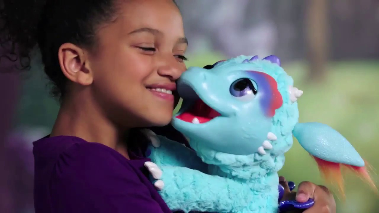 FurReal Friends Dragão Torch Hasbro PT-BR - YouTube