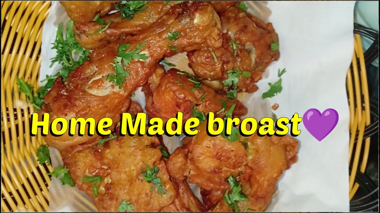 How to make chicken Broast | Home made broast | Easy recepi | - YouTube
