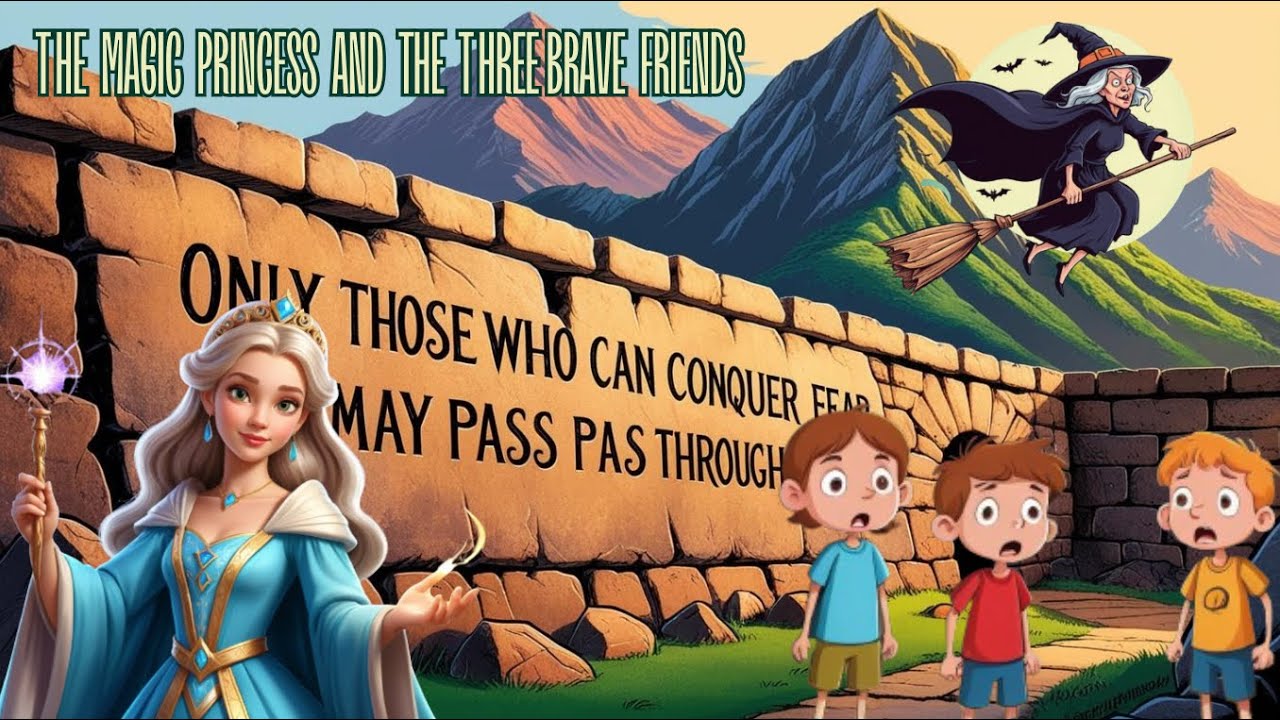 The Story of the Magic Princess and the Three Brave Friends | Noodle ...