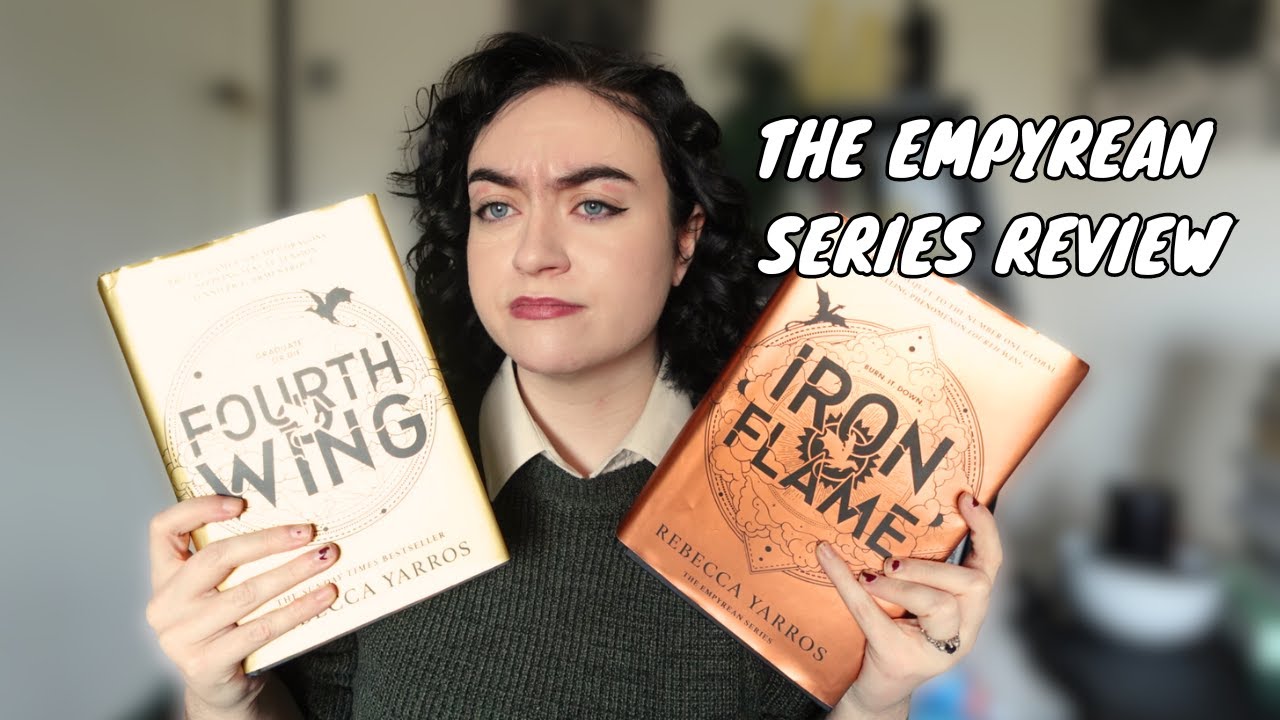 a brutally honest review of the empyrean series | fourth wing and iron ...