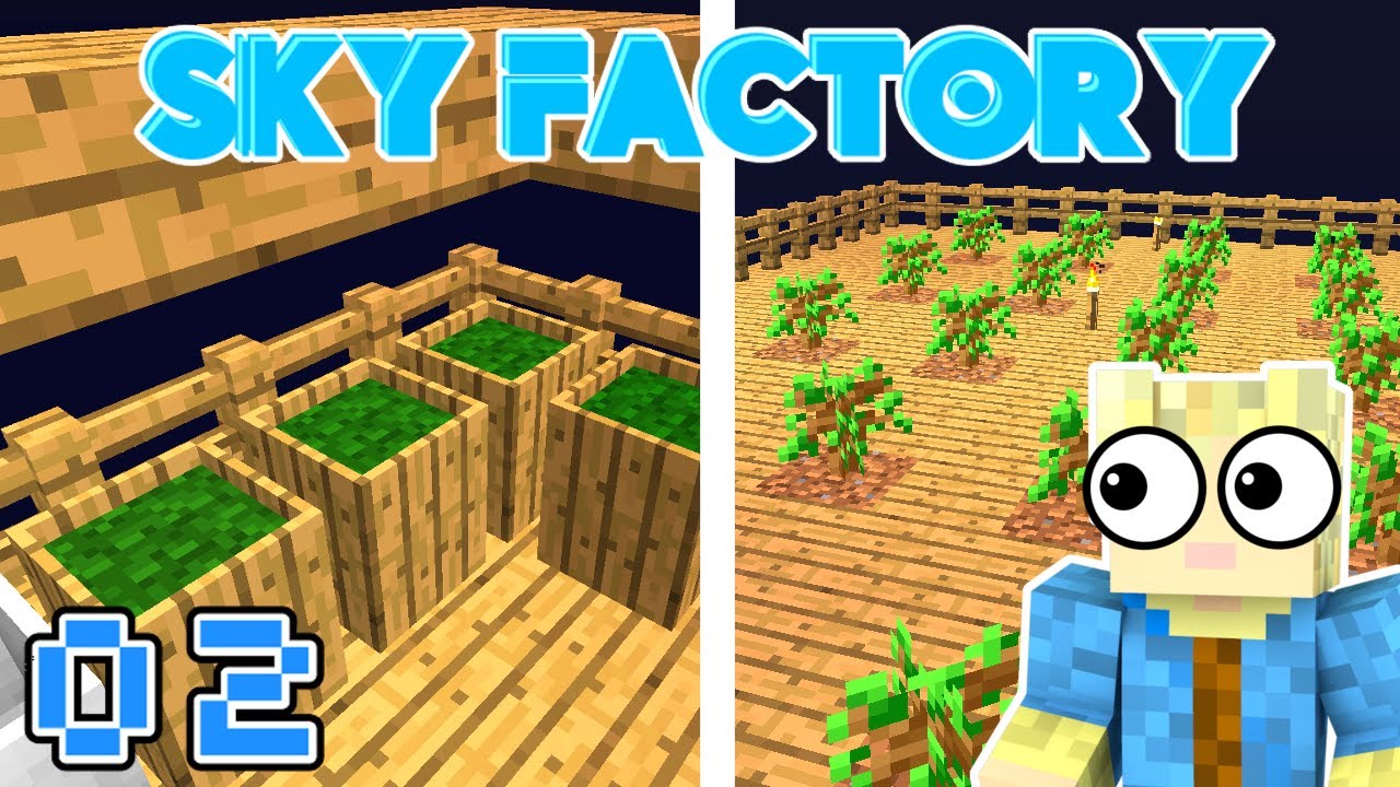 Sky Factory #02: KÆMPE FARM! - Dansk Minecraft - YouTube