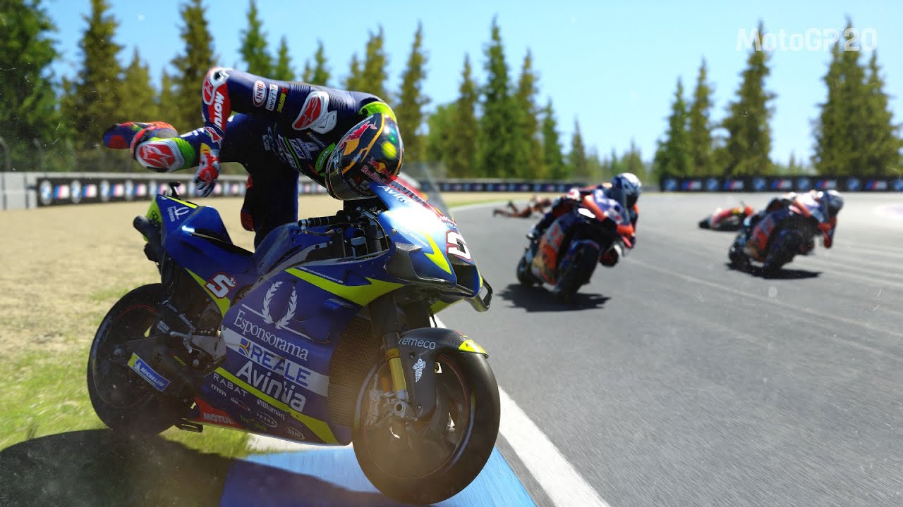 MotoGP 20 Crash Compilation | MotoGP™ | Ten Minute #25 - YouTube