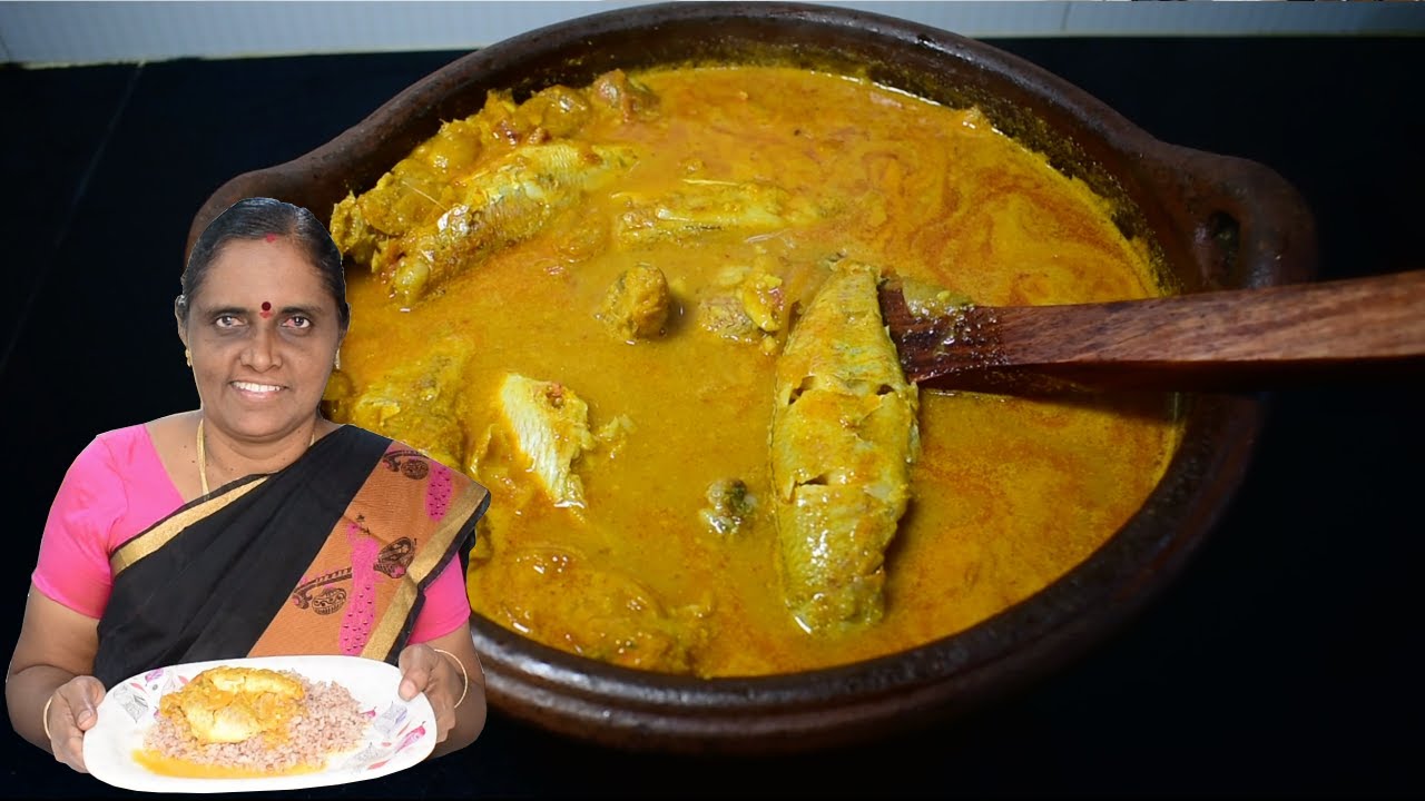 Sankara Meen (Red Snapper) Kulambu in Tamil | சுவையான சங்கரா மீன் ...