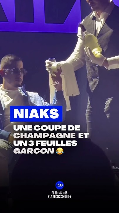 Niaks sort le grand jeu sur scène 🤩 #niaks #rapfrancaisbuzzz #rapfrancais #rapfr - YouTube