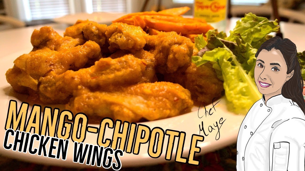 Mango Chipotle Chicken Wings Recipe - YouTube