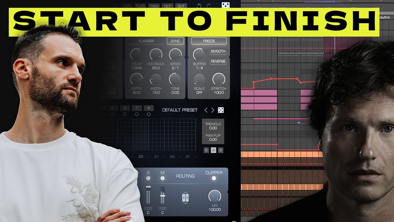 Making REAL deep progressive house - Start to Finish in 2 Hours ...