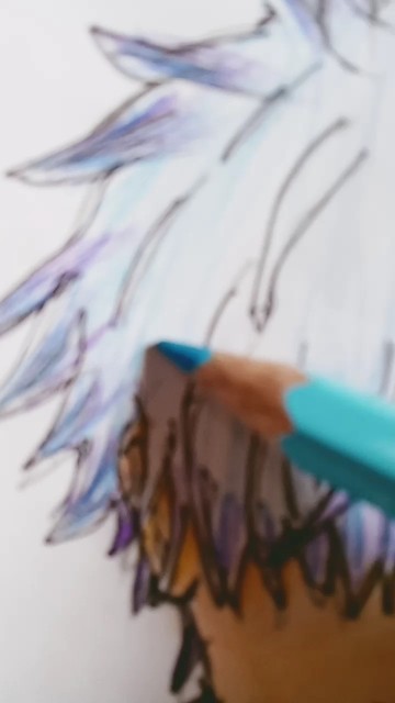 Dard hota Hai#gojo#anime#jujutsu kaisen#colour #drawing🥺 - YouTube