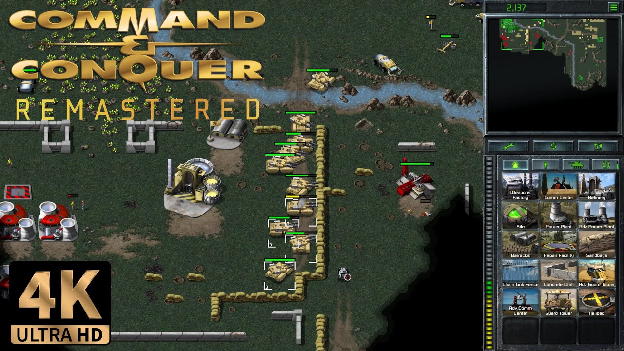 Command & Conquer Remastered | GDI 15 C - Temple Strike (Sarajevo East ...