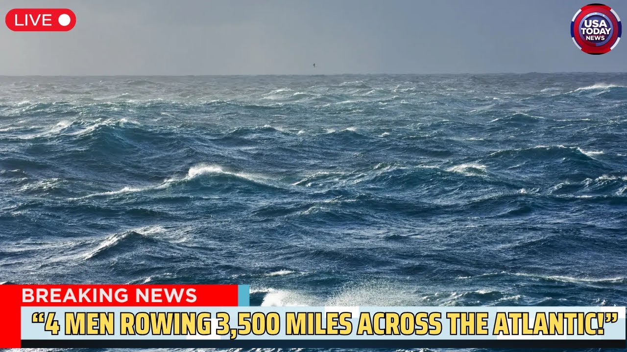 Four Men Rowing 3,500 Miles Across the Atlantic Ocean for Charity ...