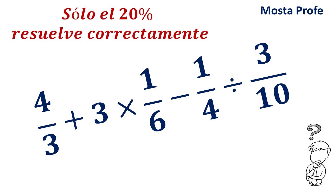 Operaciones Con Fracciones