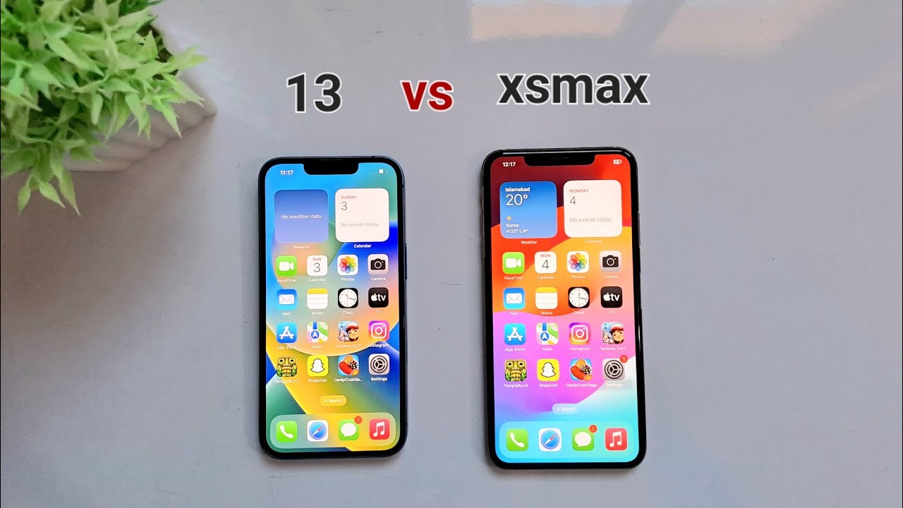 iPhone 13 vs iPhone xsmax speed test | comparison 2023 - YouTube