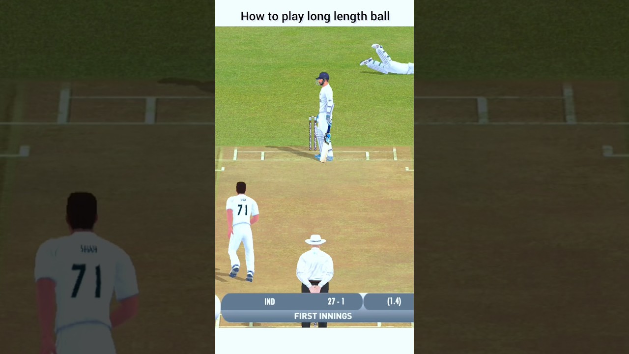 How to play long length ball in Real cricket 22 😱 #shorts - YouTube