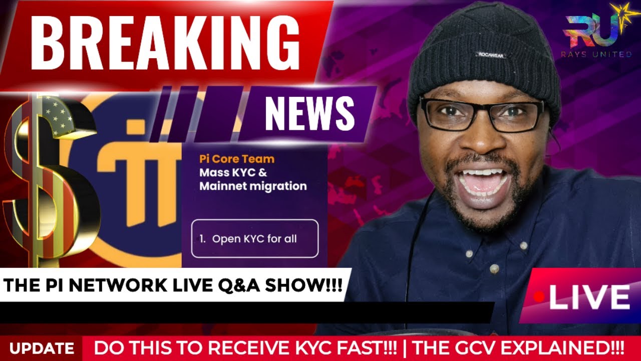 Plans for Pi Network & Pi Price | Receive KYC FAST! | GCV Explained | Pi Network Live Q&A Show ...