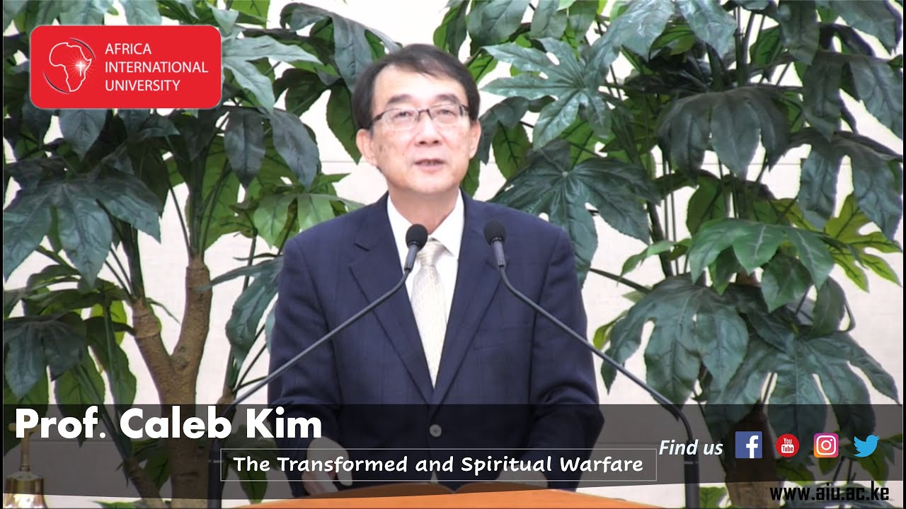 AIU Online Chapel Broadcast with Prof. Caleb Kim - YouTube