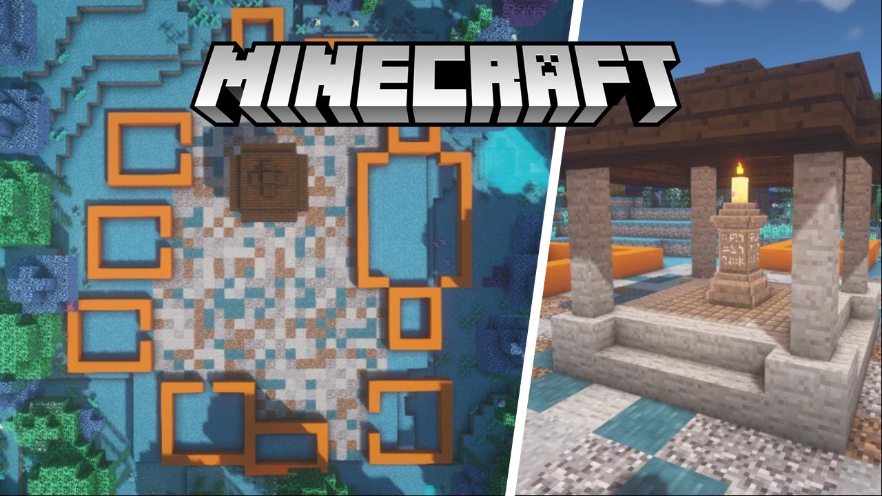 Building a Magical Village | Part 1 - Paths & Waystones | Minecraft 1. ...