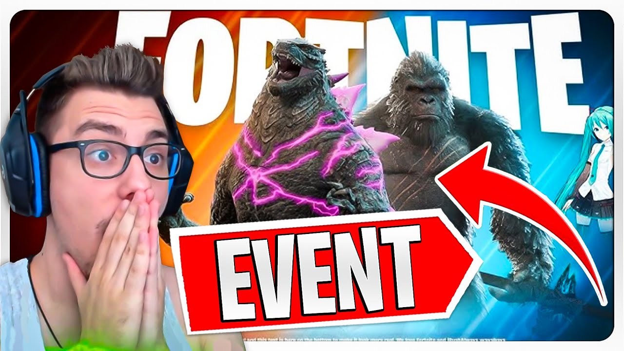 *UPDATE* GODZILLA LIVE EVENT IN FORTNITE | Live Romania #gaming #live - YouTube