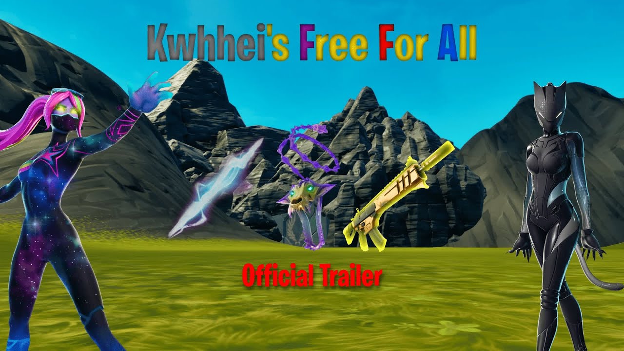 Kwhhei's Fortnite Free For All! Map Official Trailer - YouTube