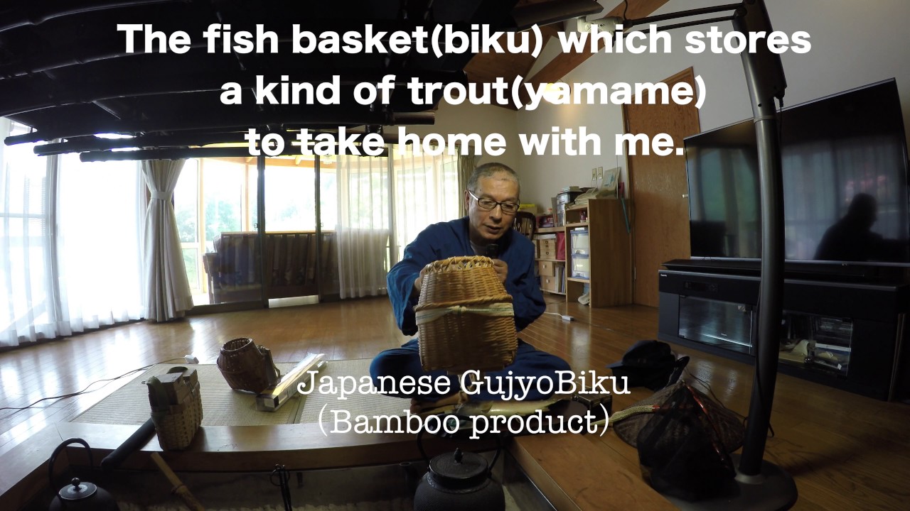 Syakunuki is name of the fishing(Japanese native big trout-yamame ...
