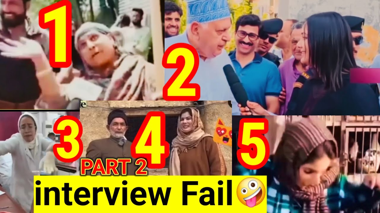 Reporting Fail Kashmiri Womens Funny interview 🤪 - YouTube